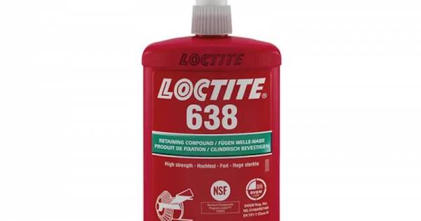 LOCTITE 638 Retaining Compound 50ml – High Strength Adhesive for ...