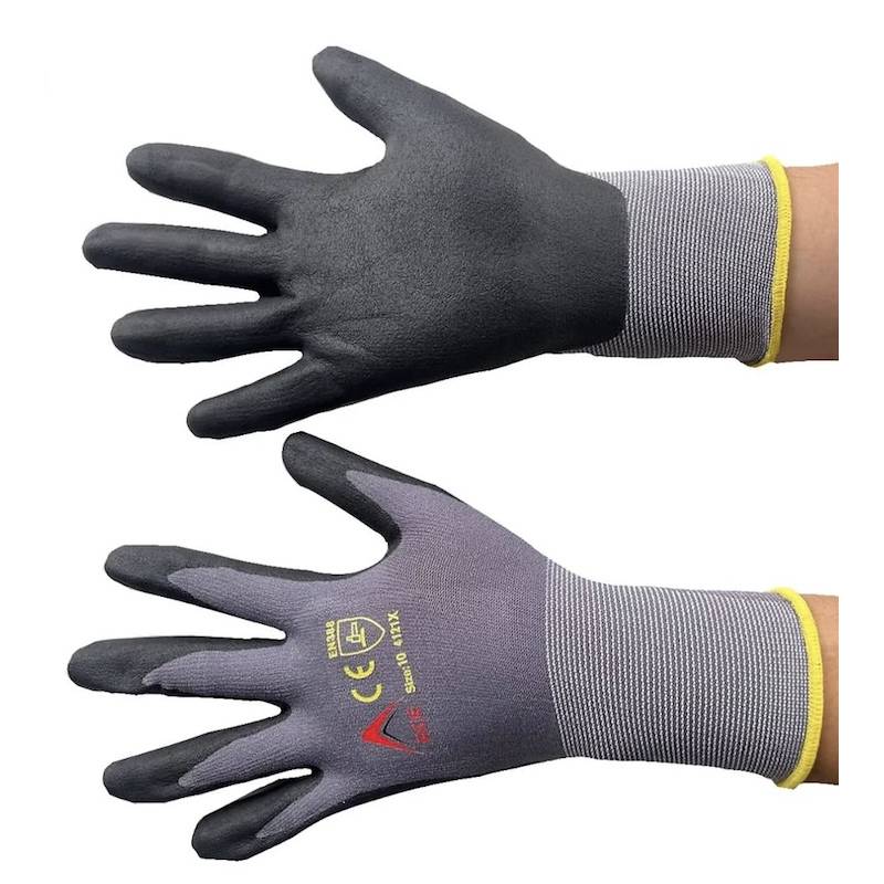ACE NBR Foam Coated Glove (EN388) 4121X – Superior Grip and Cut Resistance