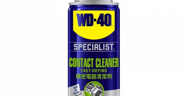WD-40 Specialist Fast Drying Contact Cleaner 360ml – Electrical Contact ...