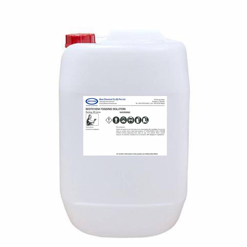 BESTCHEM Fogging Liquid Solution 25L Carboy – Effective Disinfection ...