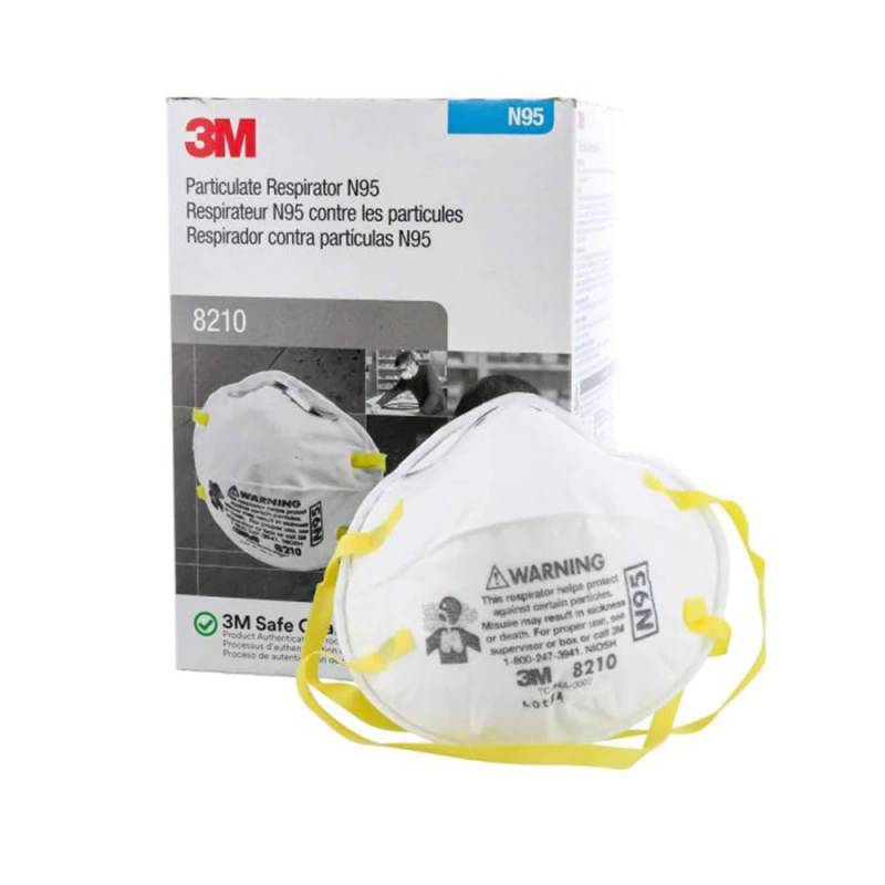 3M 8210 Respirator N95 Mask (20 Pc/Box) – Superior Protection Against ...
