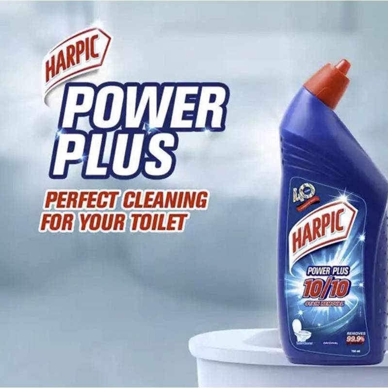 HARPIC Toilet Cleaner 500ml – Powerful Stain Remover & Germ Killer