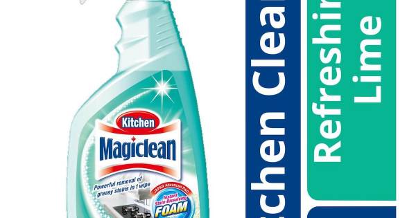 MAGICLEAN Kitchen Cleaner Refreshing Lime 500ml – Powerful & Fresh ...