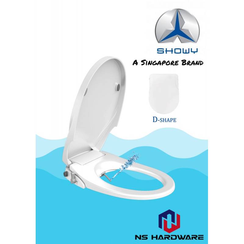SHOWY Non-Electric Bidet Toilet Seat (2490 / 2491 / 2492) – Hygienic ...