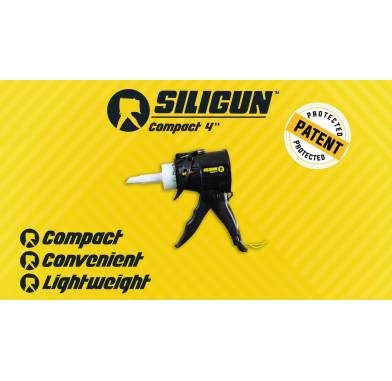 SILIGUN Silicone Caulking Gun – Ergonomic and Dripless Design