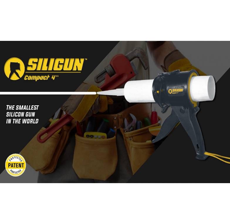 SILIGUN Silicone Caulking Gun – Ergonomic and Dripless Design