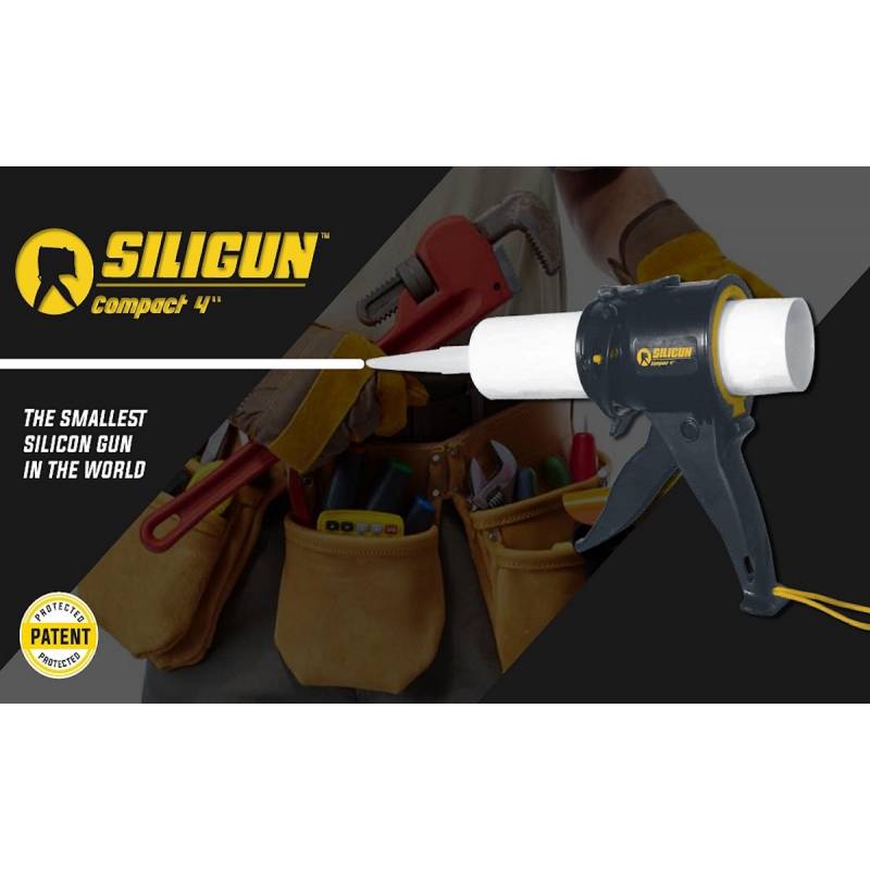 SILIGUN Silicone Caulking Gun – Ergonomic and Dripless Design
