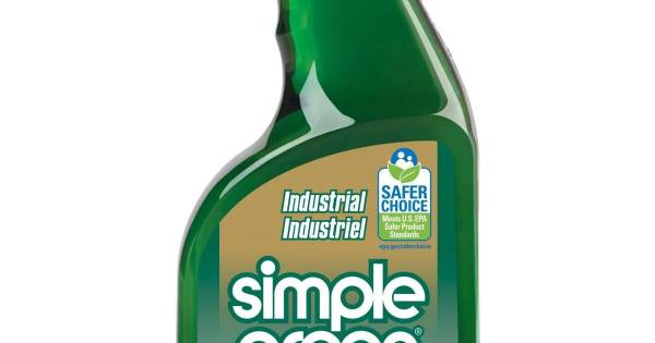 SIMPLE GREEN Industrial Non-Toxic Degreaser Spray (710ml) – Eco ...