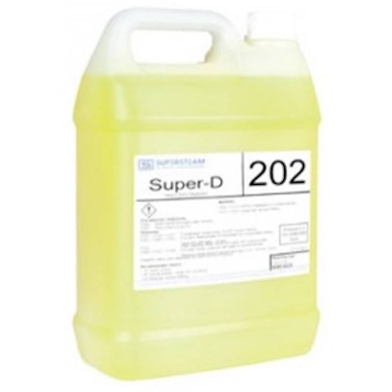 SUPERSTEAM Super-D 202 Heavy Duty Degreaser 5L – Powerful Cleaning Solution